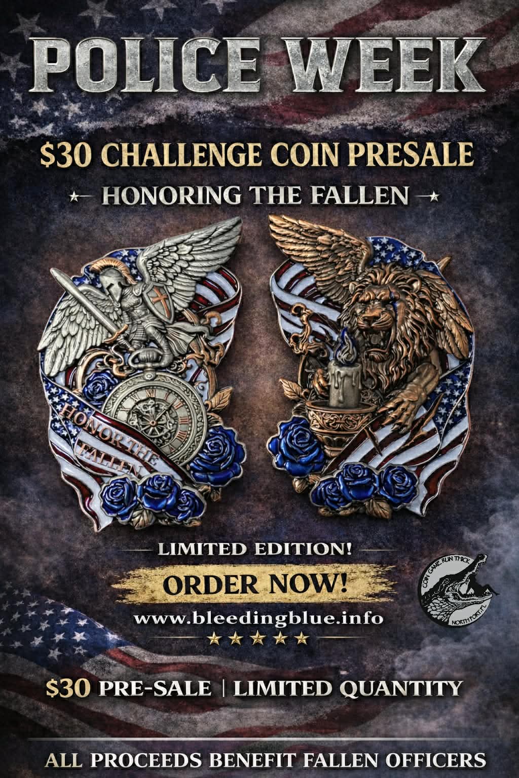 Police Week Challenge Coin *presale* – BleedingBlue.info